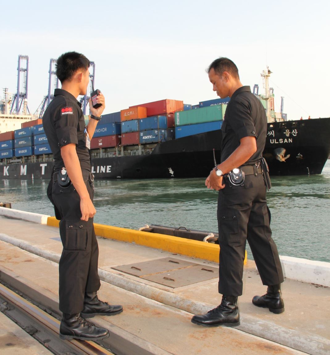 Maritime Container Port Security Thailand